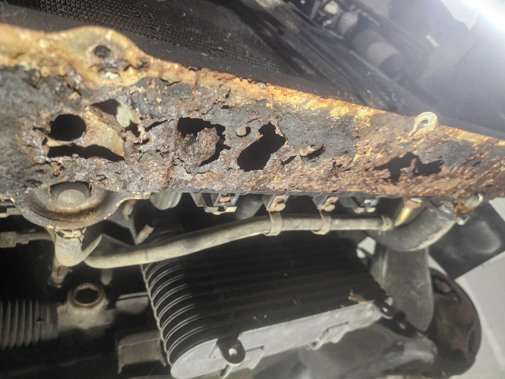 Welding - Mazda Bongo Auto Centre