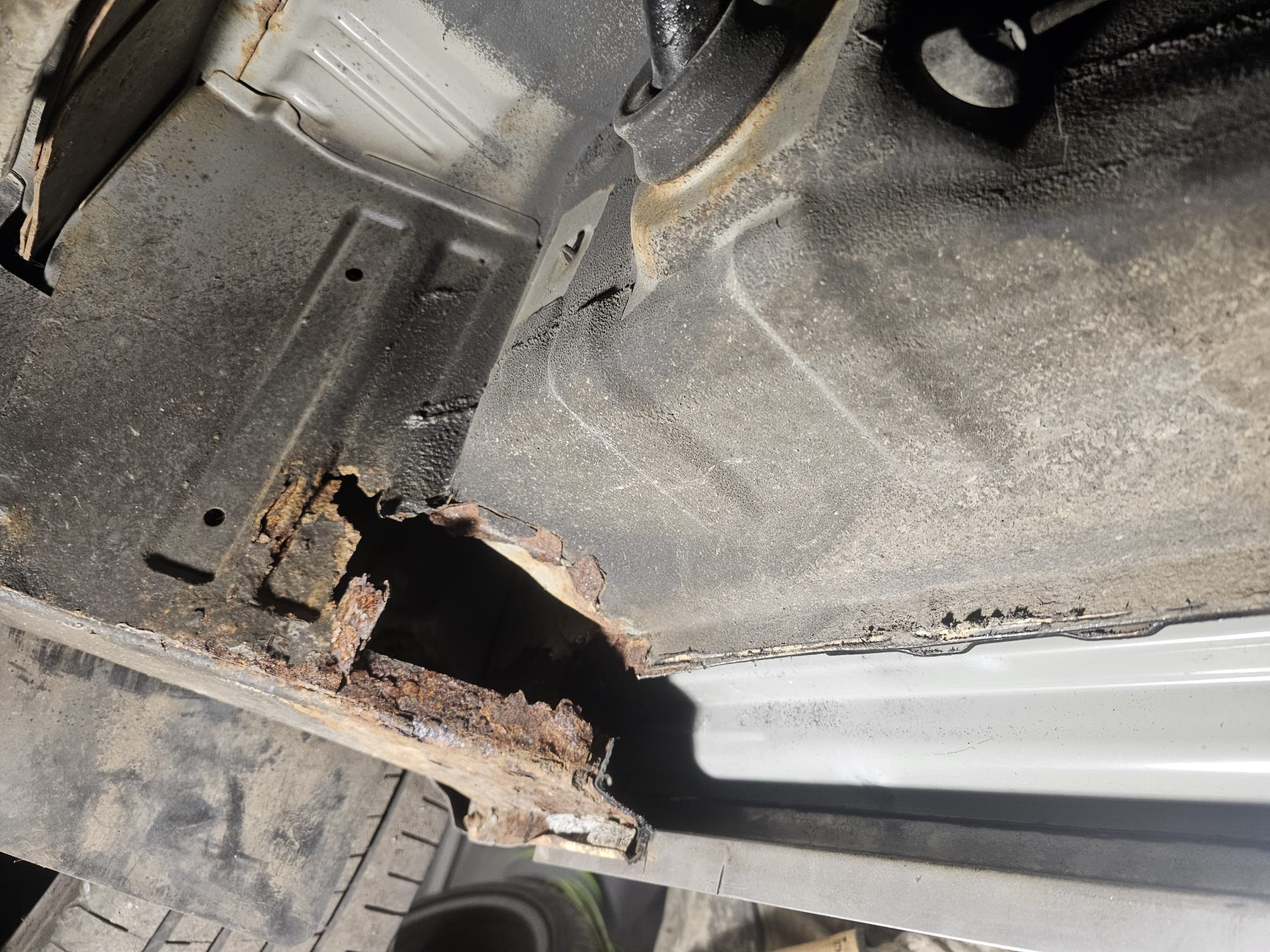 Welding - Mazda Bongo Auto Centre