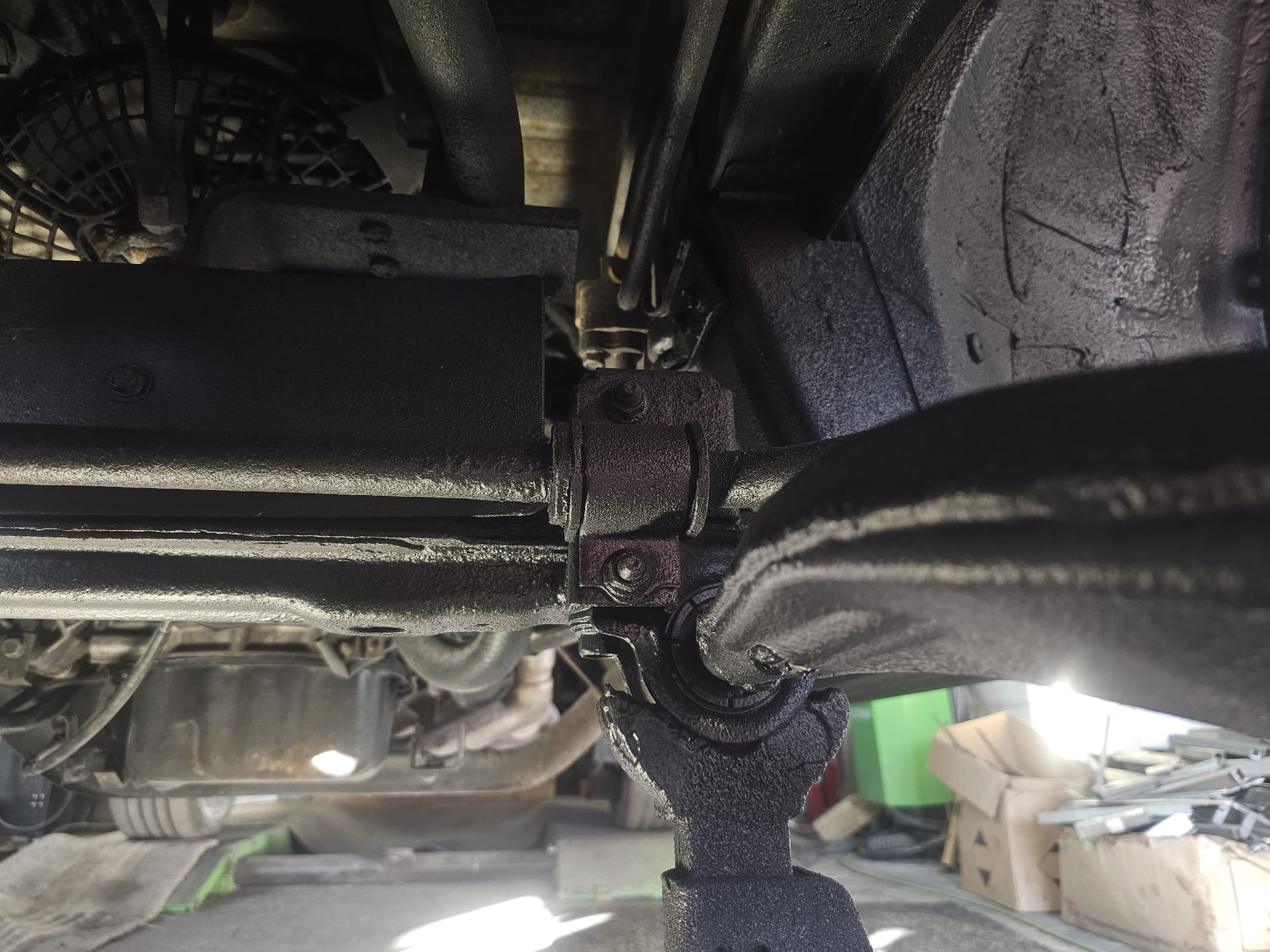 Welding - Mazda Bongo Auto Centre