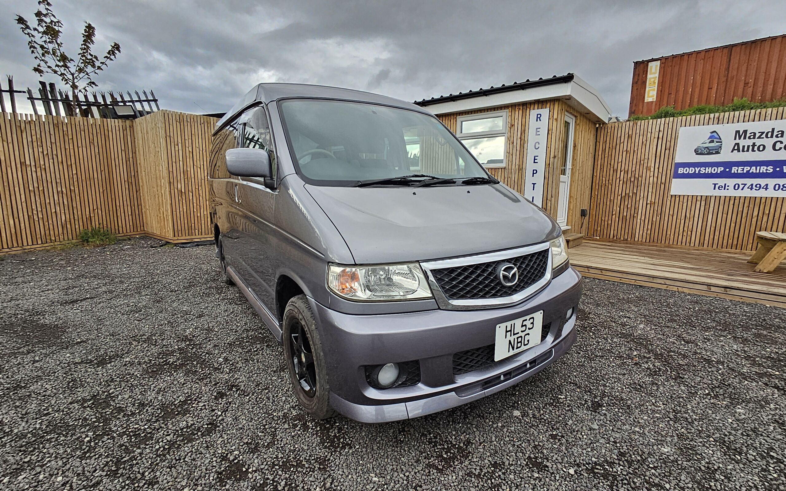 Bronze Mazda Bongo Restoration and MOT Repairs