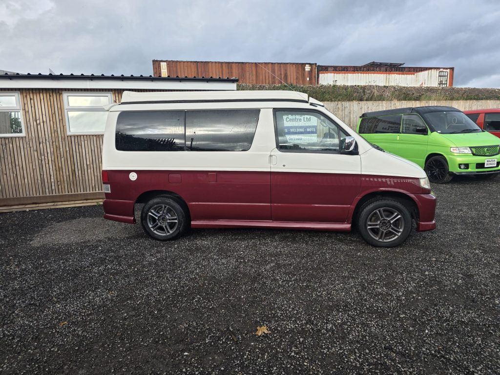 Mazda Bongo Bronze Restoration in Deep Ruby Red