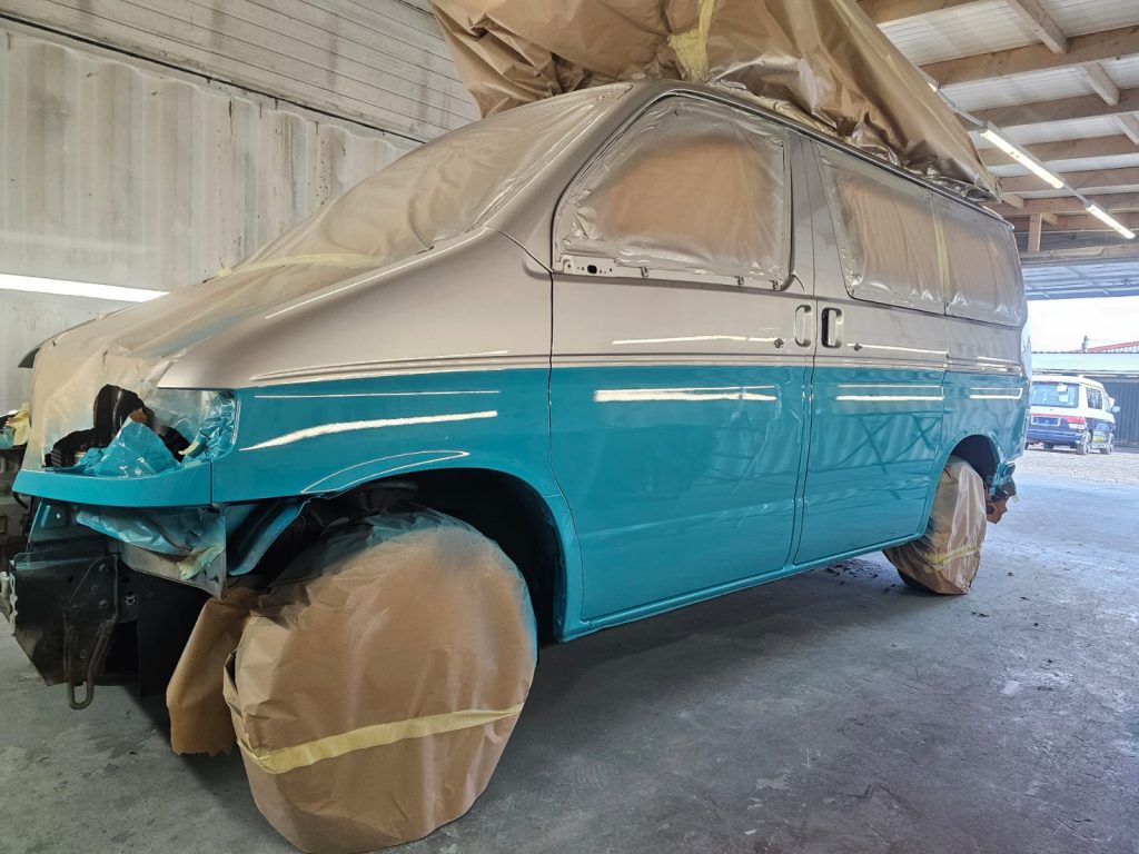 Mazda Bongo Silver Restoration with Two-Tone Respray | Chester