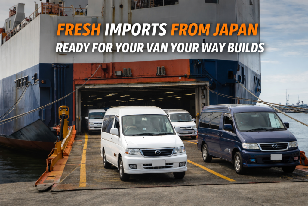 Mazda Bongo Fresh Imports From Japan Ready For Conversion